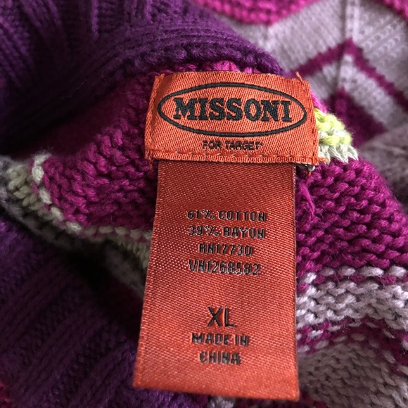 Missoni | Shirts & Tops | Missoni For Target Young Girl Poncho Xl Nwt ...